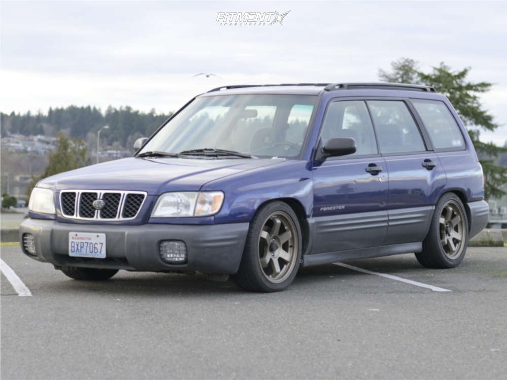 2002 Subaru Forester L with 17x8 AVID1 AV6 and Toyo Tires 225x45 on ...