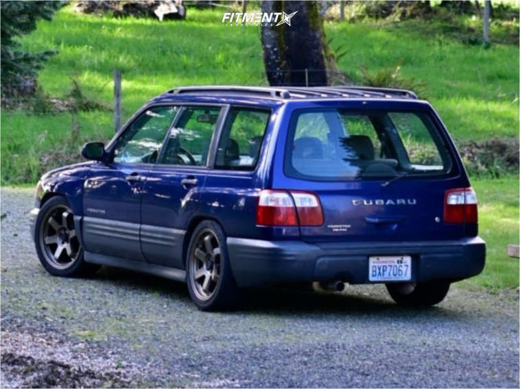 2002 Subaru Forester L with 17x8 AVID1 AV6 and Toyo Tires 225x45 on ...