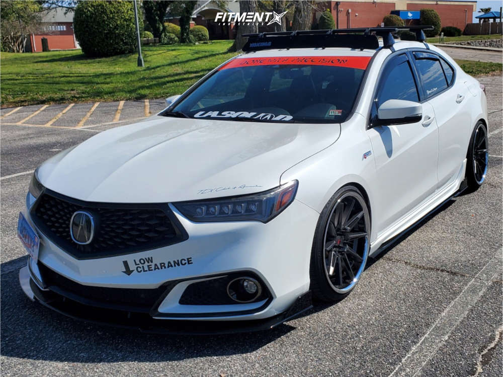 2018 Acura TLX Base with 20x10 Ferrada CM2 and Toyo Tires 235x35 on ...