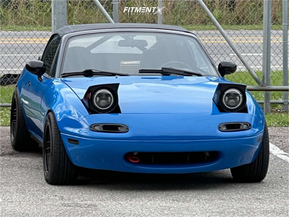 1991 Mazda Miata Base with 15x8 MST Time Attack and Hankook 205x50 on ...