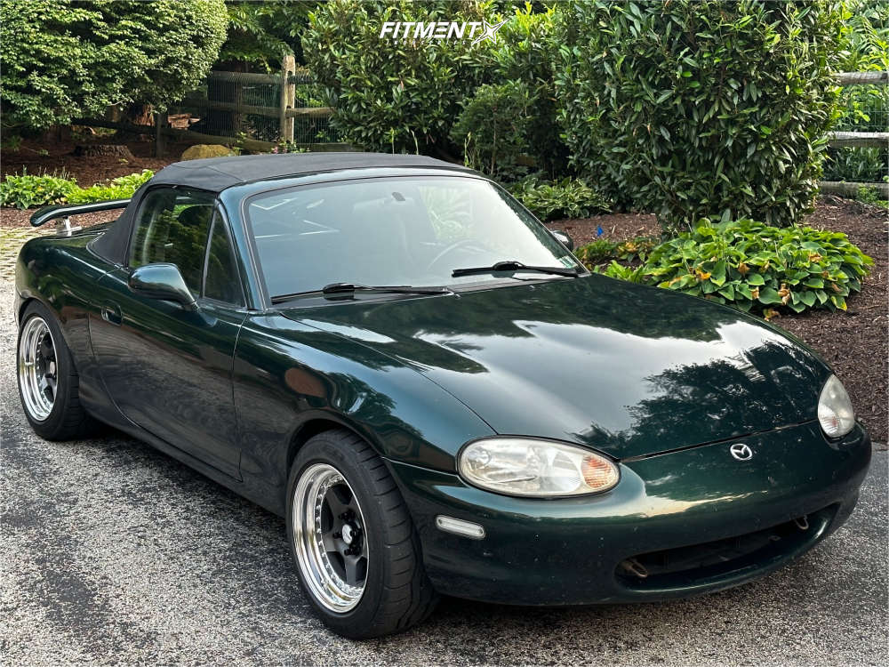1999 Mazda Miata Sport with 15x8 Work Meister Cr01 and Falken 205x50 on ...
