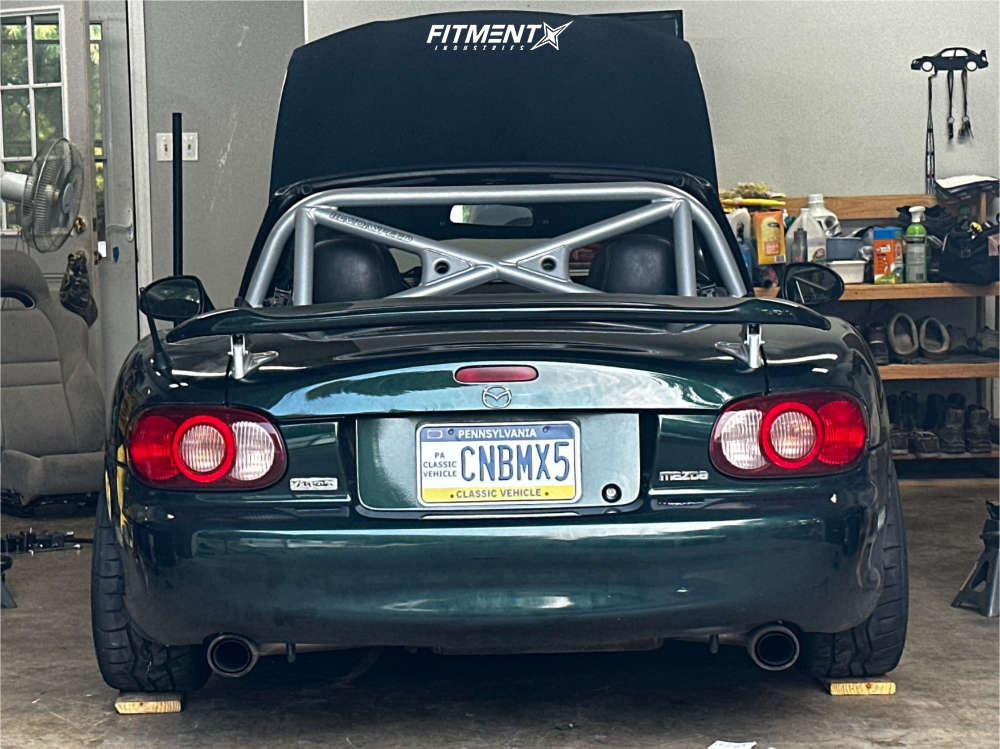 1999 Mazda Miata Sport with 15x8 Work Meister Cr01 and Falken 205x50 on ...