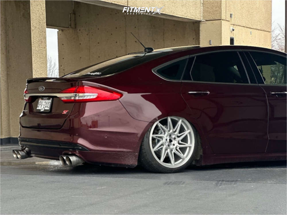 2017 Ford Fusion Sport with 20x9.5 Blaque Diamond Bd-f20 and ...