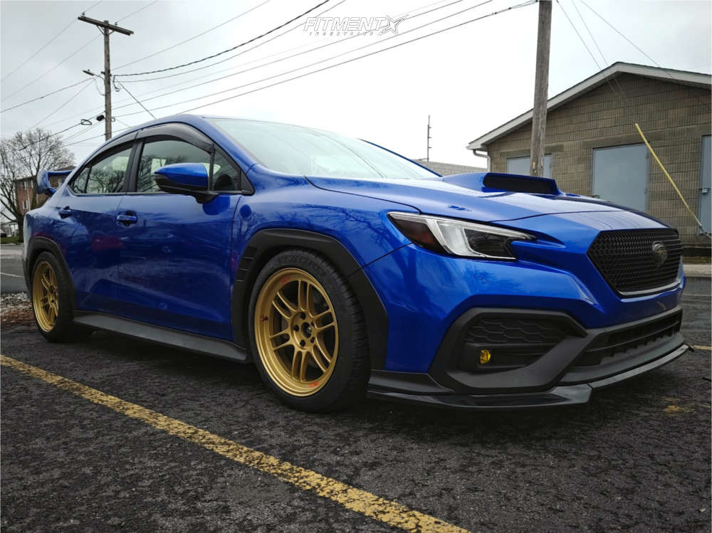 2022 Subaru WRX Premium with 18x9.5 Enkei Rpf1 and Michelin 255x40 on ...