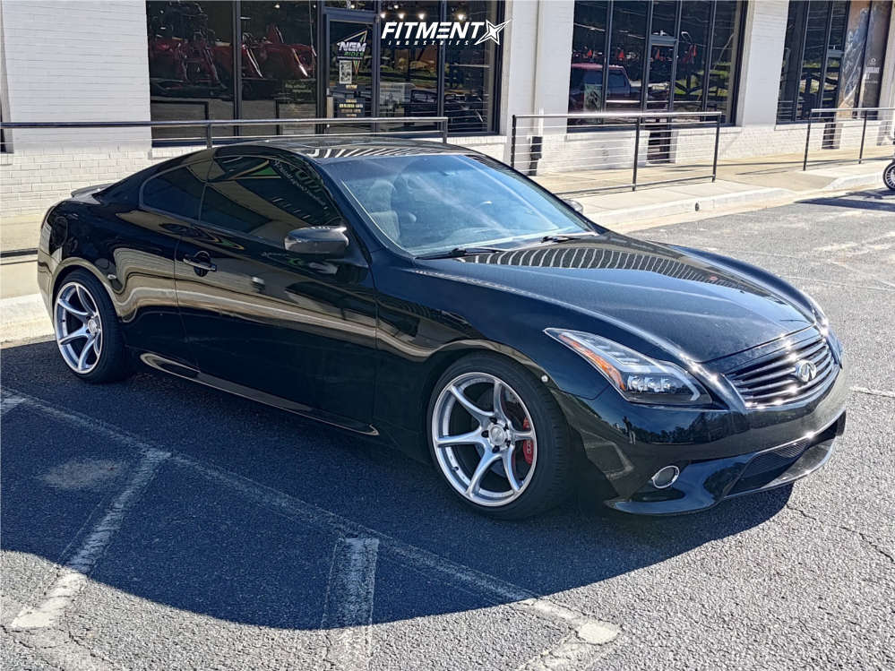 2012 INFINITI G37 Sport with 18x10.5 Kansei Tandem and Lexani 235x40 on ...