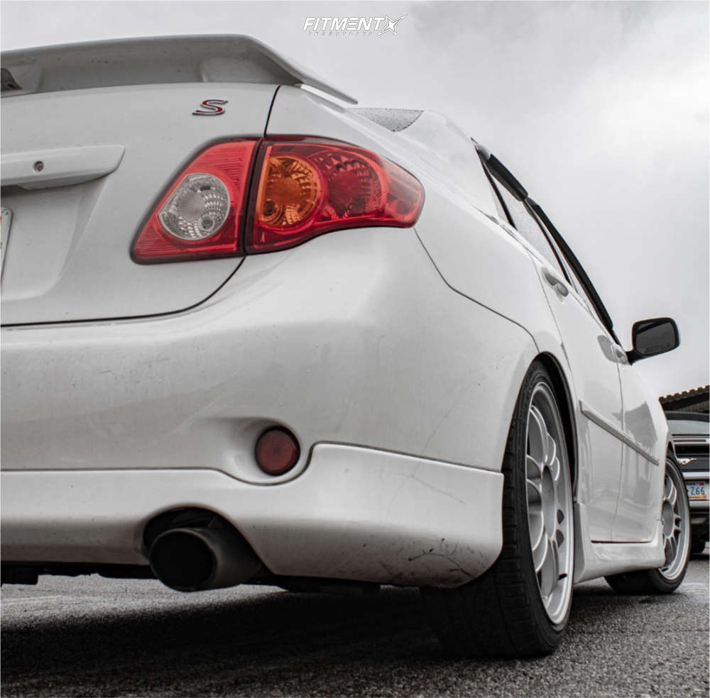 2010 Toyota Corolla S with 18x8 Enkei Rpf1 and Falken 225x40 on ...
