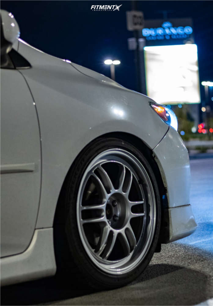 2010 Toyota Corolla S with 18x8 Enkei Rpf1 and Falken 225x40 on ...