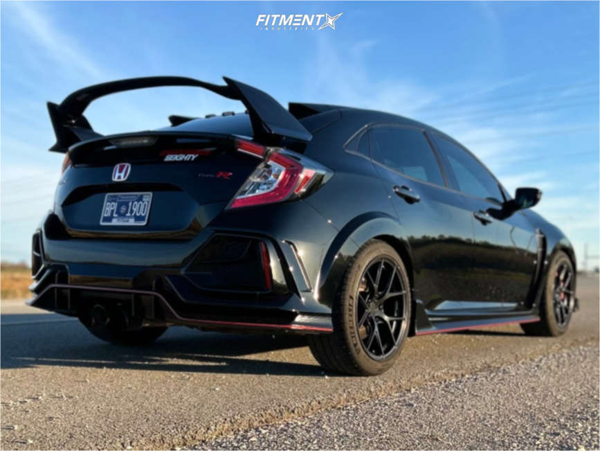 2020 Honda Civic Type R with 18x9.5 Titan7 T-S5 and Michelin 255x40 on ...
