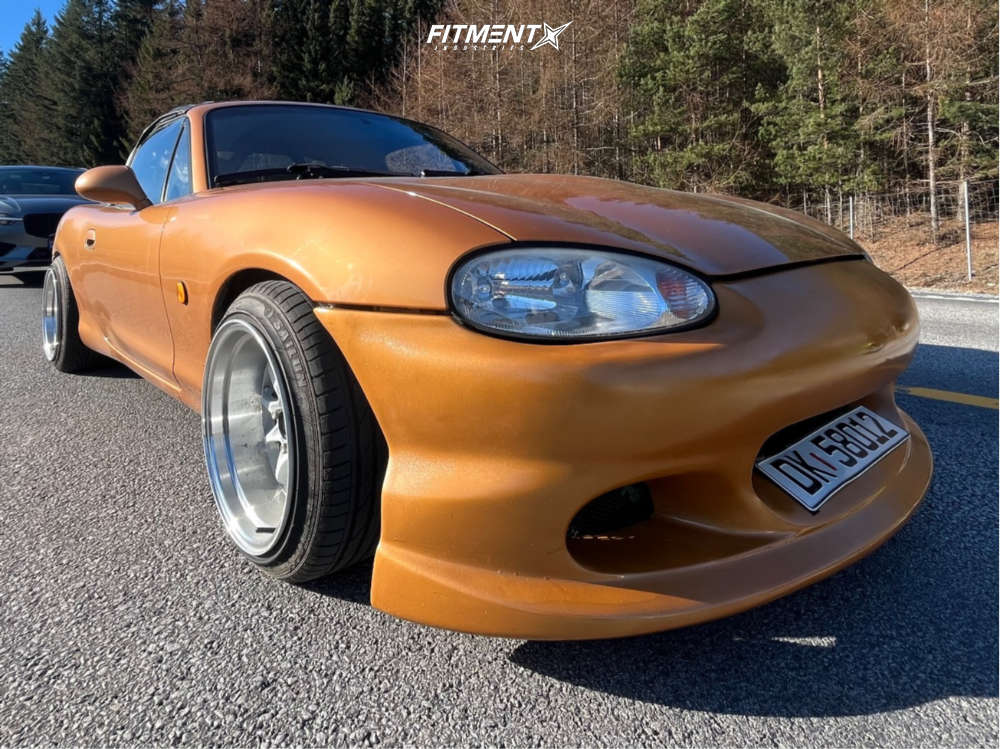 1999 Mazda Miata Base with 15x9 Vors Tr3 and Nankang 195x45 on Lowering ...