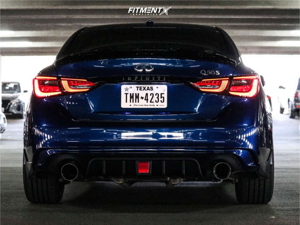 2019 INFINITI Q50 Sport with 19x9.5 AVID1 Av20 and Ironman 245x40 on ...