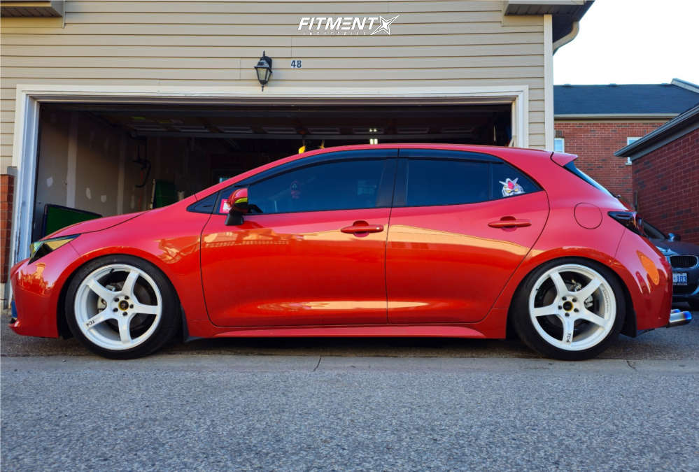 2023 Toyota Corolla SE with 18x9.5 Advan Racing Tc4 and Firestone ...