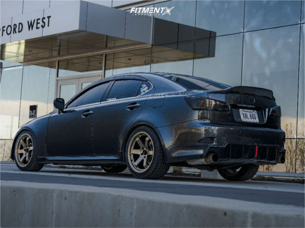 2006 Lexus IS350 Base with 18x8.5 AVID1 AV6 and Other 225x40 on ...