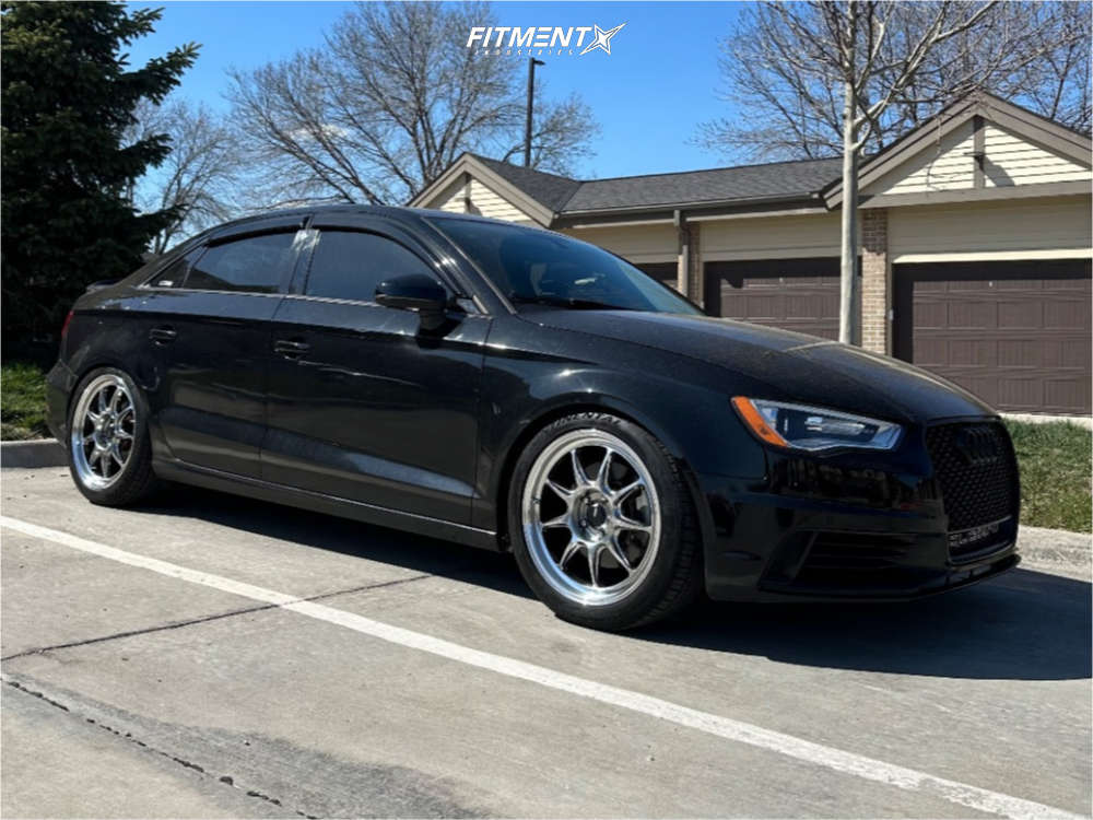 2016 Audi A3 Quattro Premium Plus with 18x8.5 Konig Countergram and ...