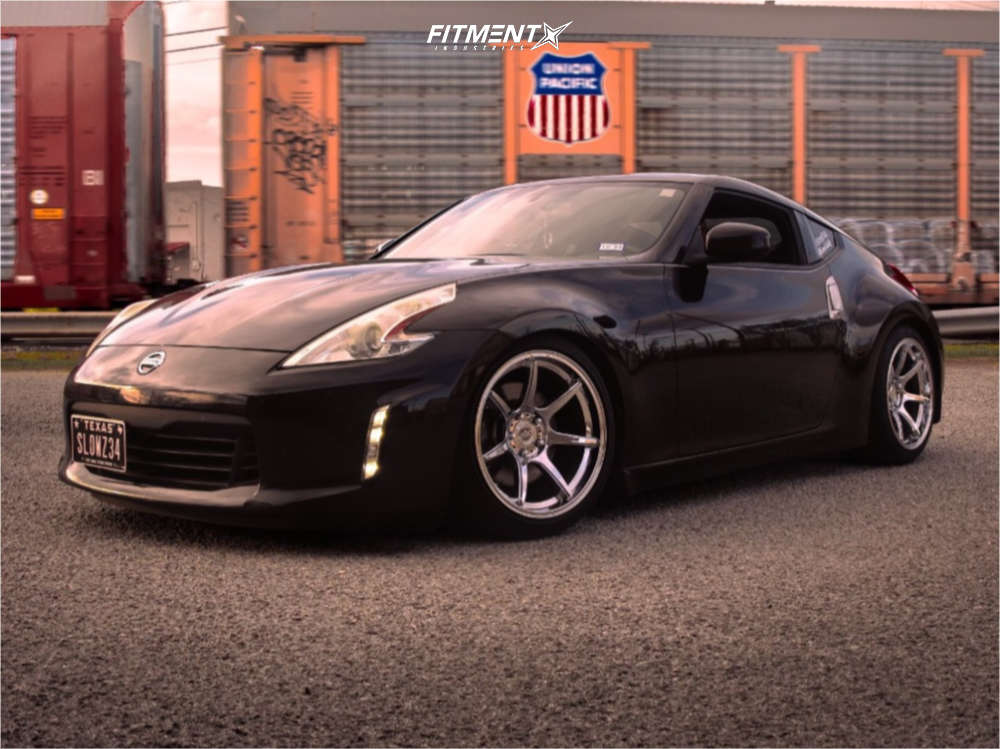2016 Nissan 370Z Touring with 18x9.5 Anovia Kano and Nitto 235x40 on ...