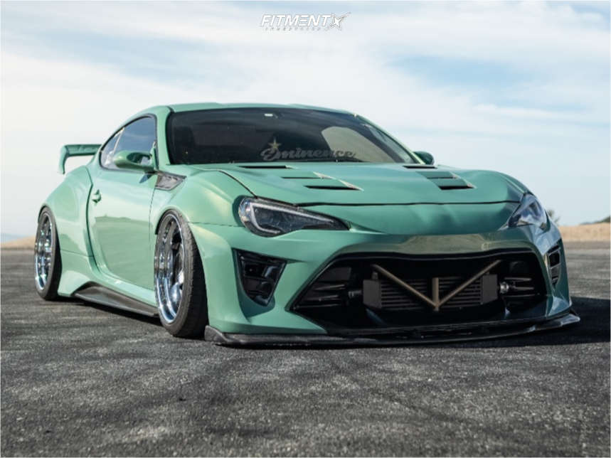 2017 Toyota 86 Base with 18x10 Work Meister S1 3p and Falken 255x35 on ...