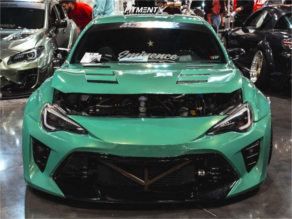 2017 Toyota 86 Base with 18x10 Work Meister S1 3p and Falken 255x35 on ...