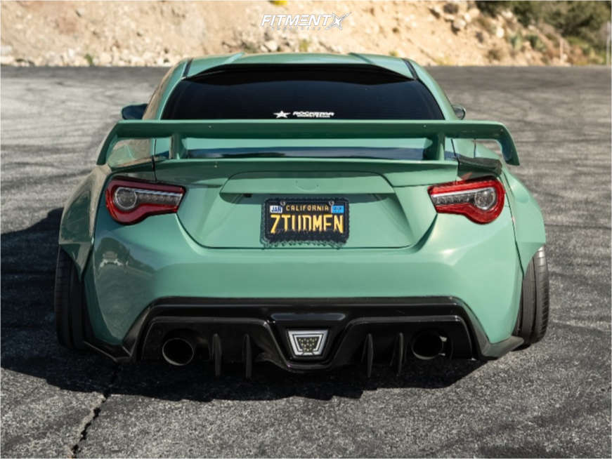 2017 Toyota 86 Base with 18x10 Work Meister S1 3p and Falken 255x35 on ...