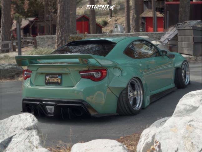 2017 Toyota 86 Base with 18x10 Work Meister S1 3p and Falken 255x35 on ...