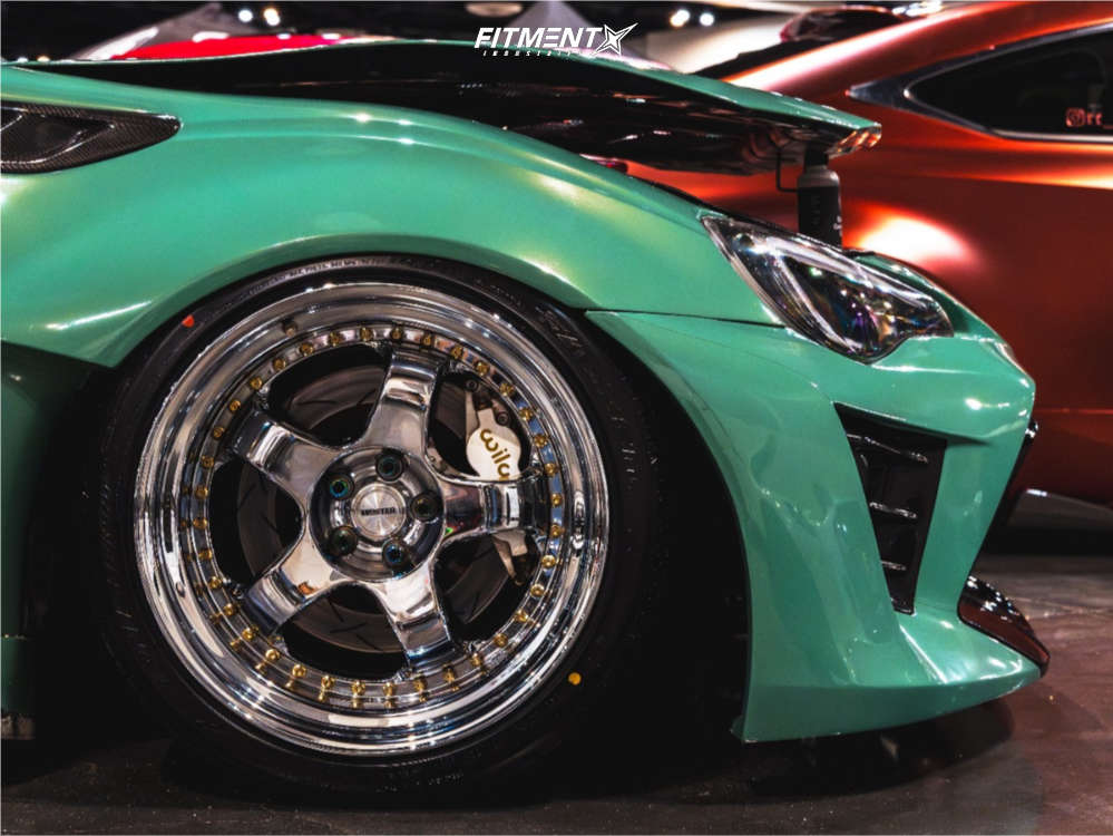 2017 Toyota 86 Base with 18x10 Work Meister S1 3p and Falken 255x35 on ...