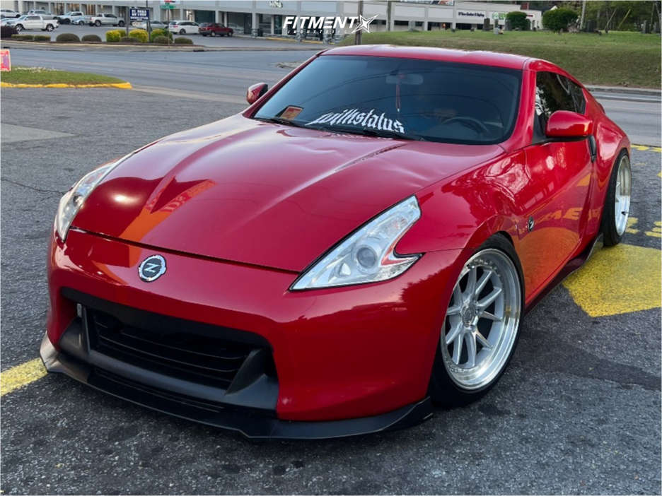 2009 Nissan 370Z Base with 19x9.5 Aodhan Ds08 and Cooper 275x40 on ...