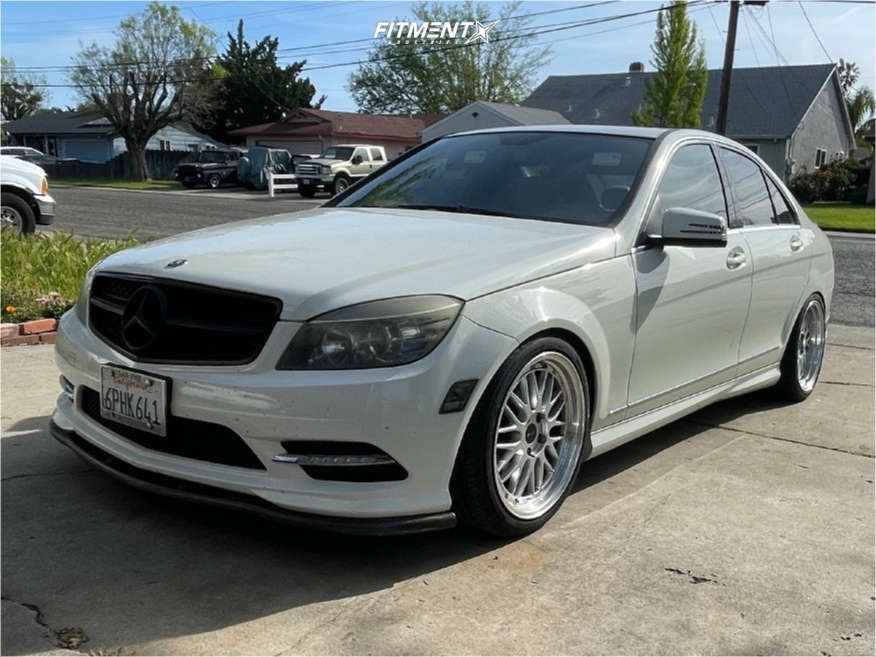 2011 Mercedes-Benz C300 Sport with 18x8 Vors Vr8 and Dcenti 225x40 on ...