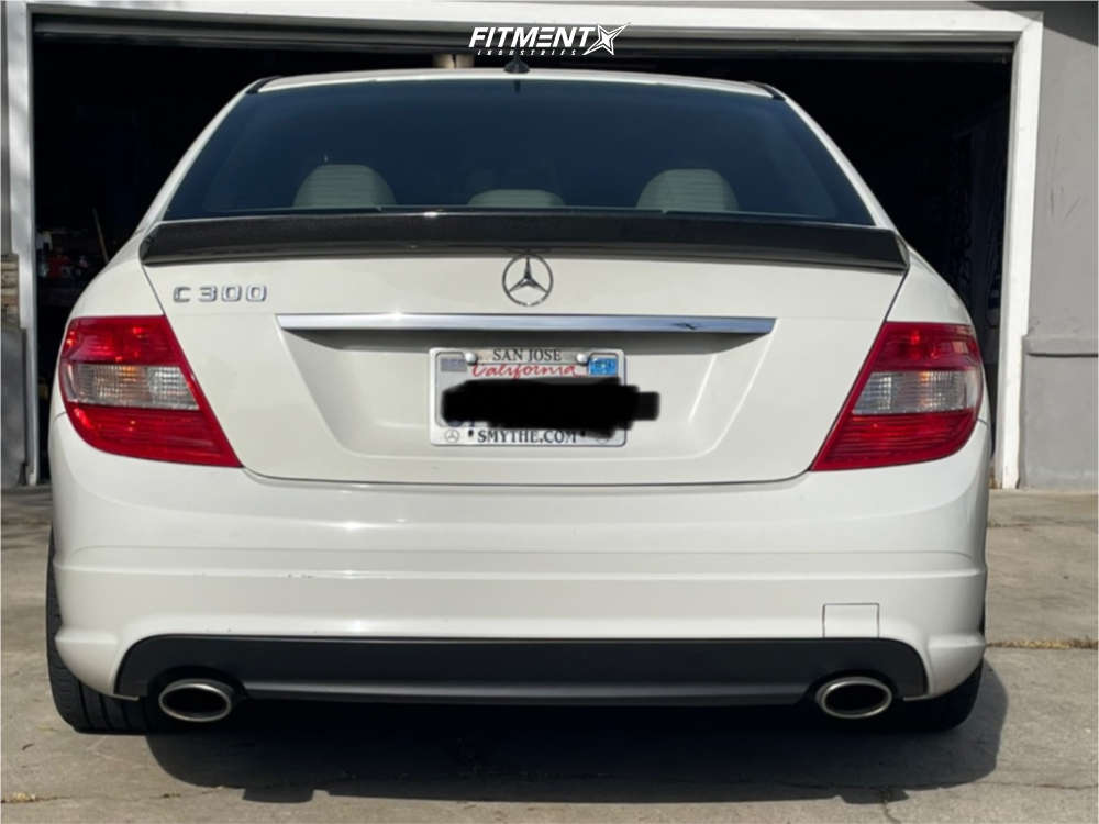 2011 Mercedes-Benz C300 Sport with 18x8 Vors Vr8 and Dcenti 225x40 on ...