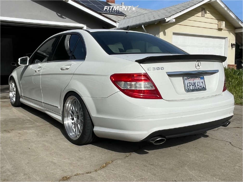 2011 Mercedes-Benz C300 Sport with 18x8 Vors Vr8 and Dcenti 225x40 on ...