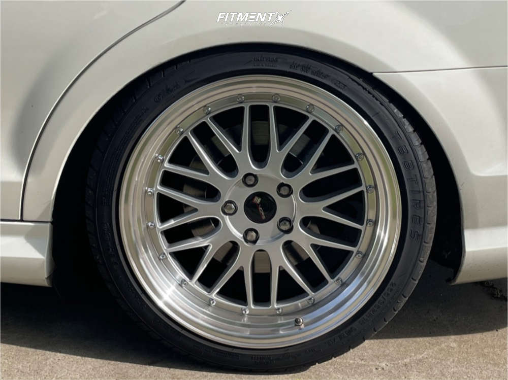 2011 Mercedes-Benz C300 Sport with 18x8 Vors Vr8 and Dcenti 225x40 on ...