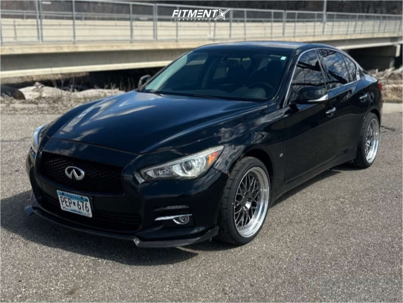 2015 INFINITI Q50 Premium with 19x9.5 Aodhan Ah02 and Firestone 255x35 ...