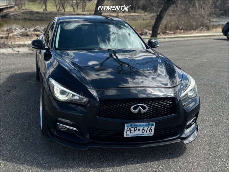 2015 INFINITI Q50 Premium with 19x9.5 Aodhan Ah02 and Firestone 255x35 ...