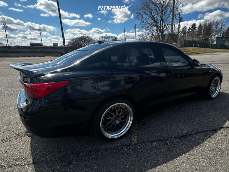 2015 INFINITI Q50 Premium with 19x9.5 Aodhan Ah02 and Firestone 255x35 ...