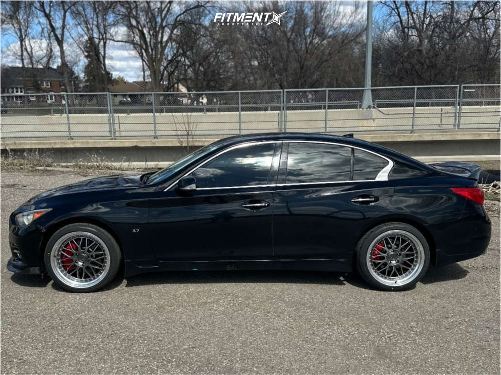 2015 INFINITI Q50 Premium with 19x9.5 Aodhan Ah02 and Firestone 255x35 ...