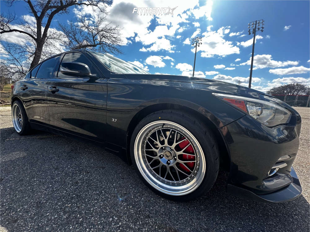 2015 INFINITI Q50 Premium with 19x9.5 Aodhan Ah02 and Firestone 255x35 ...
