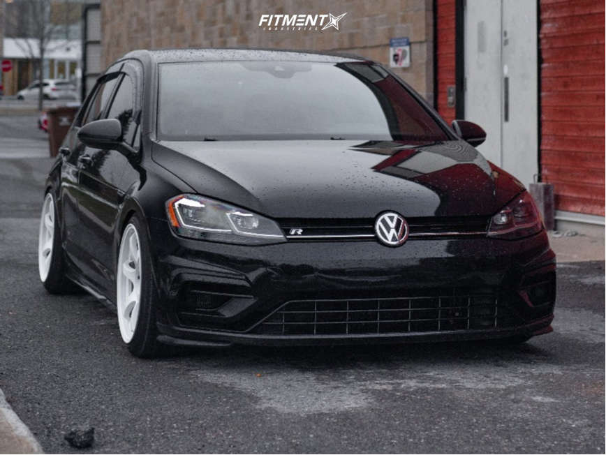 2019 Volkswagen Golf R Base with 18x9.5 Gram Lights 57dr and Firestone ...