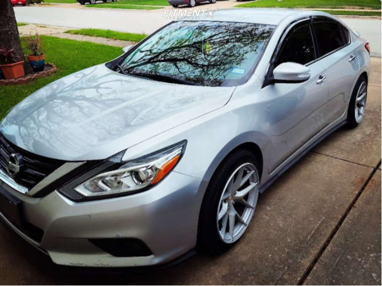 2018 Nissan Altima SL with 18x9.5 Aodhan Aff7 and Advanta 235x35 on ...