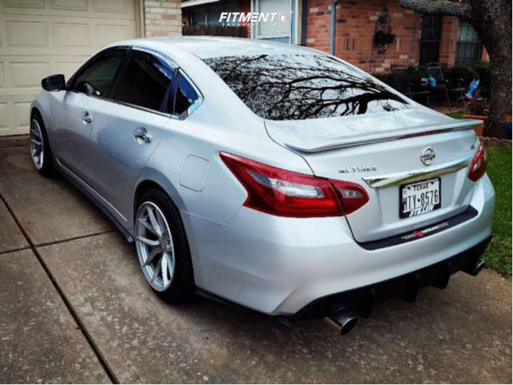2018 Nissan Altima SL with 18x9.5 Aodhan Aff7 and Advanta 235x35 on ...