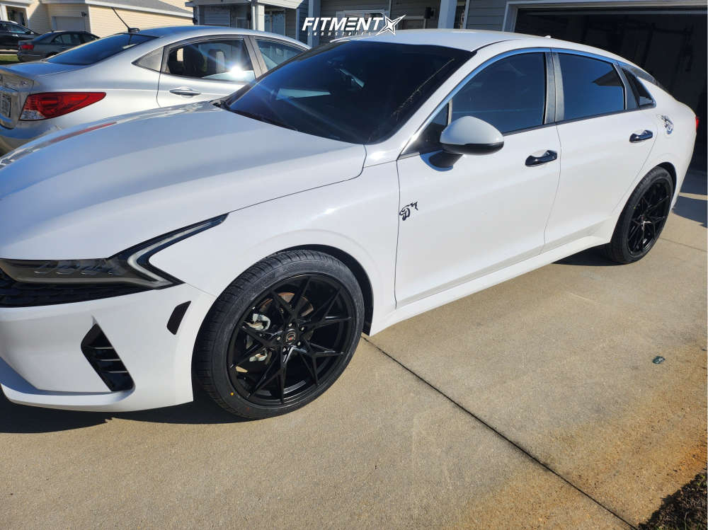 2024 Kia K5 LXS with 20x8.5 Defy D11 and Vercelli 245x40 on Stock Suspension | 2975823 | Fitment ...