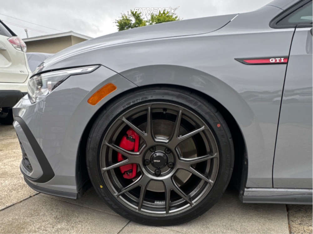 2023 Volkswagen GTI S with 18x8.5 Konig Ampliform and Falken 235x40 on ...
