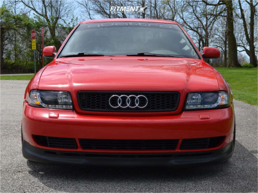 1998 Audi A4 Quattro Base with 18x8.5 XXR 521 and Land Golden 235x40 on ...