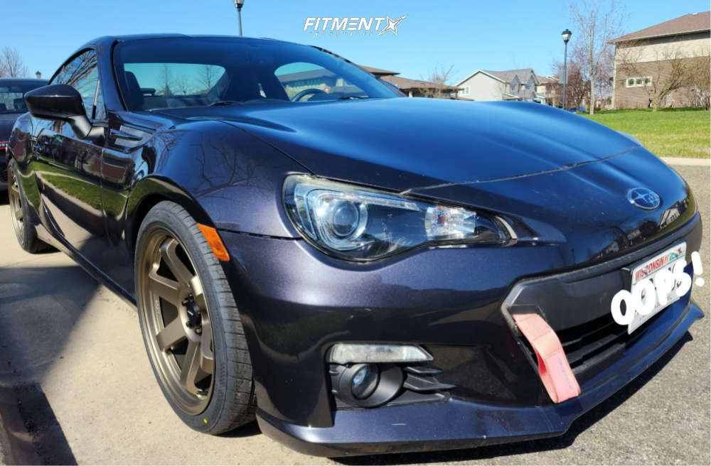 2016 Subaru BRZ Limited with 18x9.5 AVID1 Av6 and Vercelli 255x35 on Coilovers | 2976125 ...