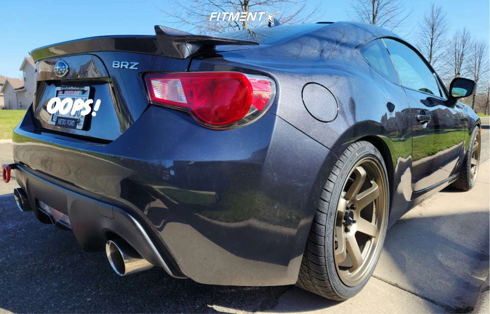 2016 Subaru BRZ Limited with 18x9.5 AVID1 Av6 and Vercelli 255x35 on Coilovers | 2976125 ...