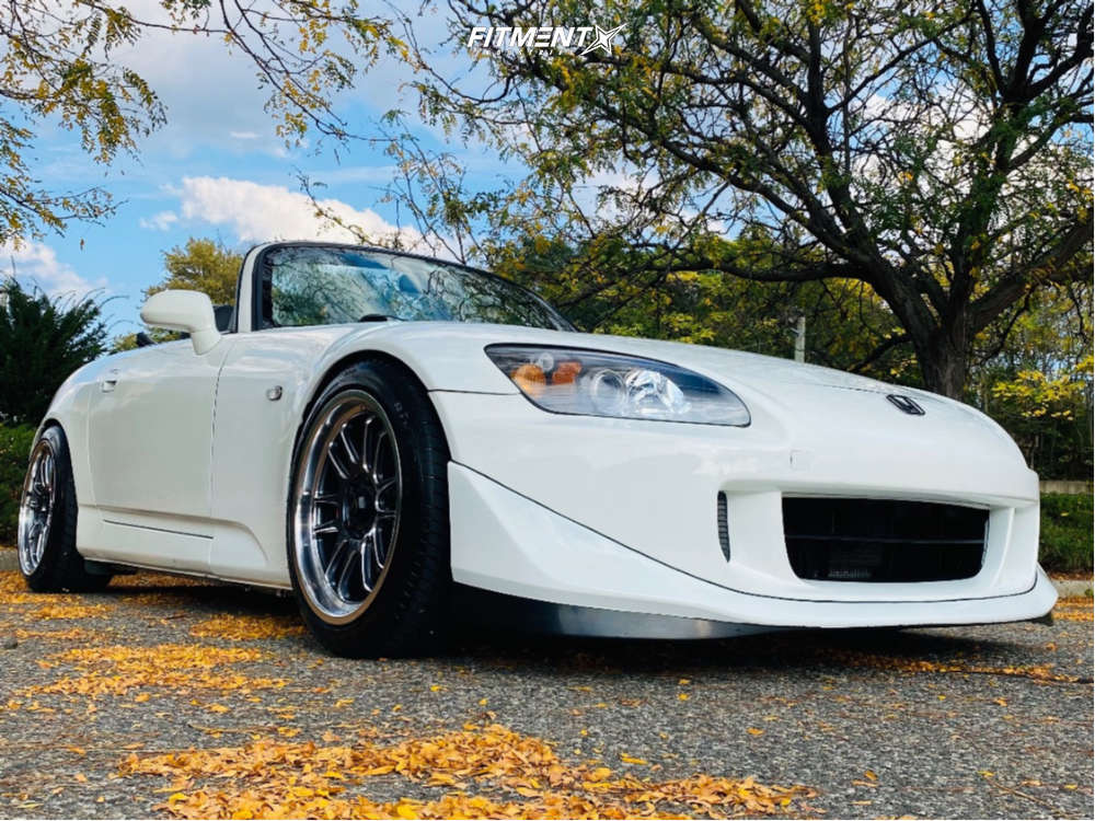 2006 Honda S2000 Base with 17x8 Cosmis Racing Xt-206r and Riken 225x45 on Coilovers | 2976186 ...