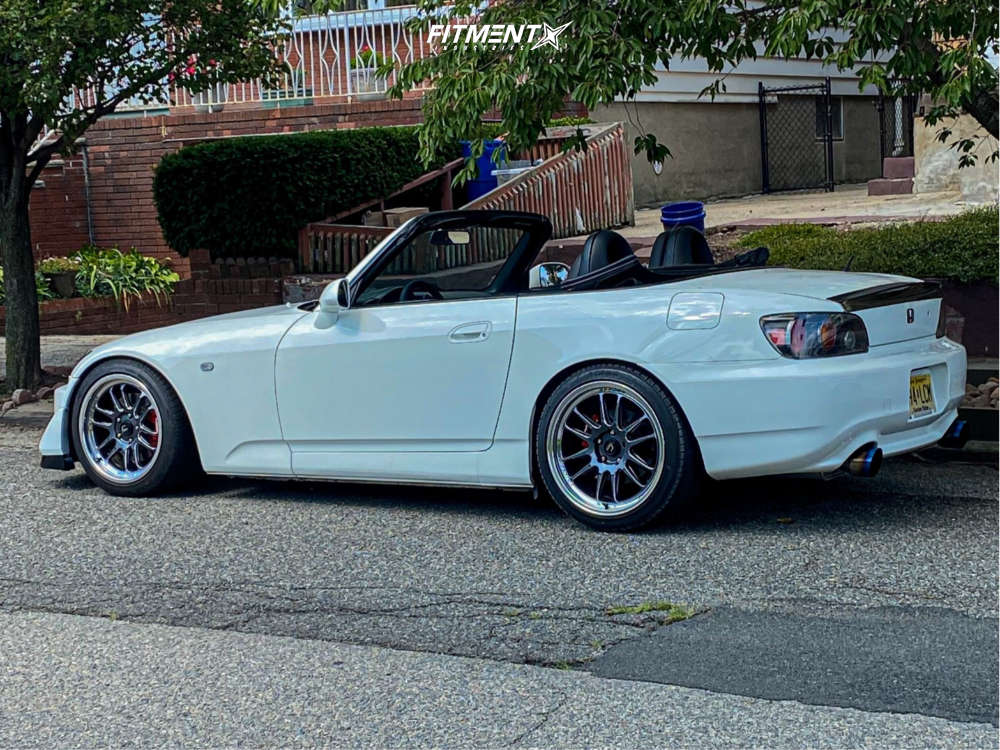 2006 Honda S2000 Base with 17x8 Cosmis Racing Xt-206r and Riken 225x45 on Coilovers | 2976186 ...