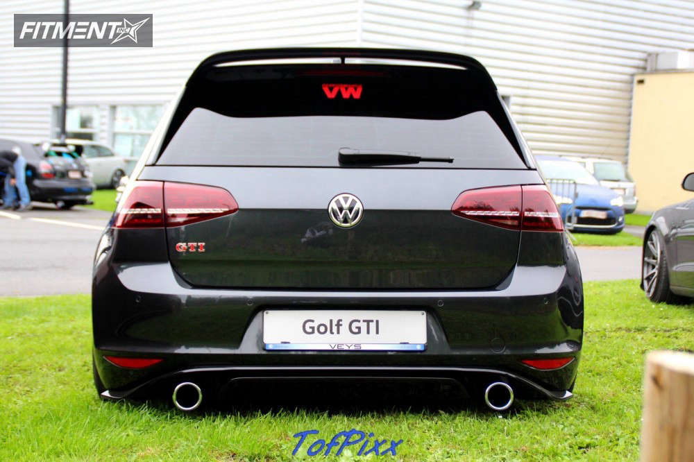 2016 Volkswagen GTI Base with 19x8.5 Rotiform Tmb and Pirelli 225x35 on ...