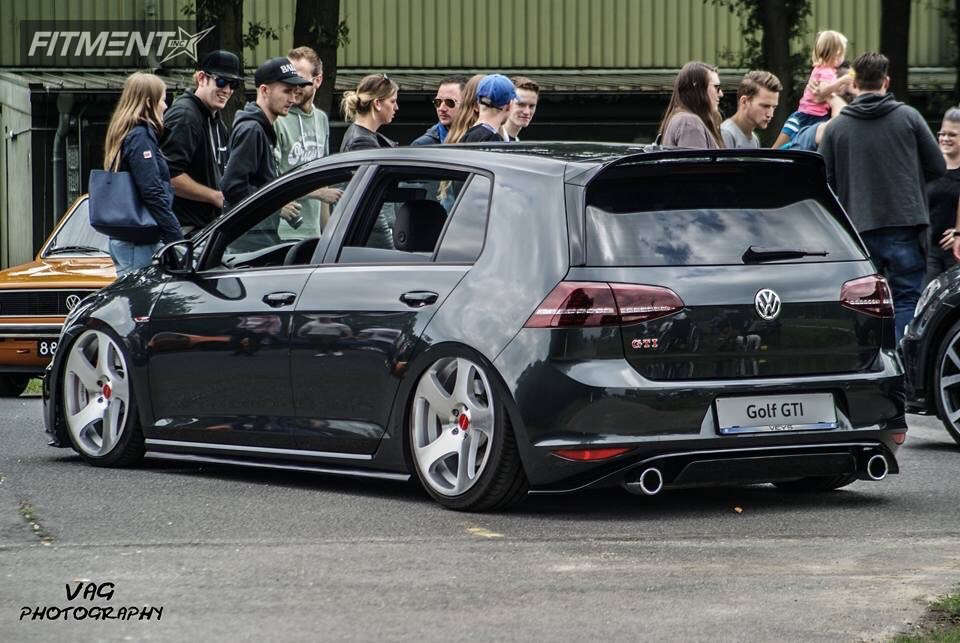 2016 Volkswagen GTI Base with 19x8.5 Rotiform Tmb and Pirelli 225x35 on ...