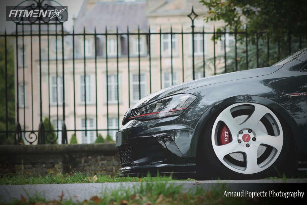 2016 Volkswagen GTI Base with 19x8.5 Rotiform Tmb and Pirelli 225x35 on ...