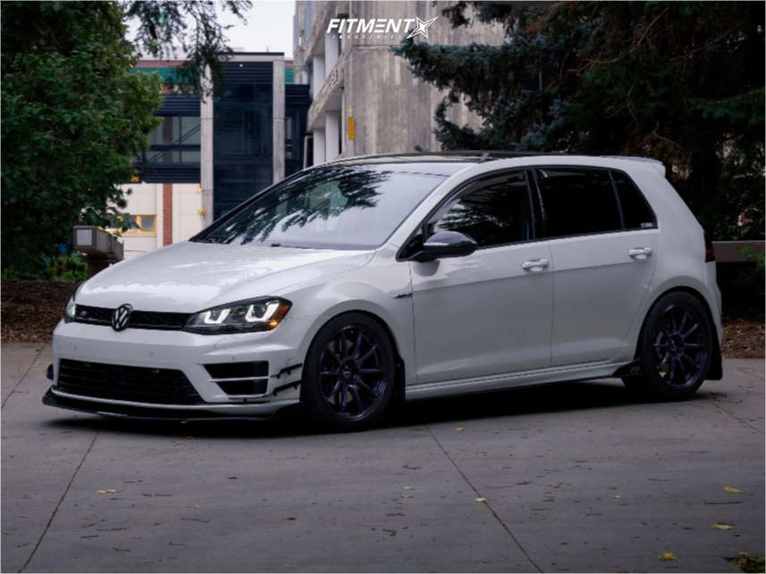 2017 Volkswagen Golf R Base with 18x8.5 Superspeed Rf03rr and Firestone ...