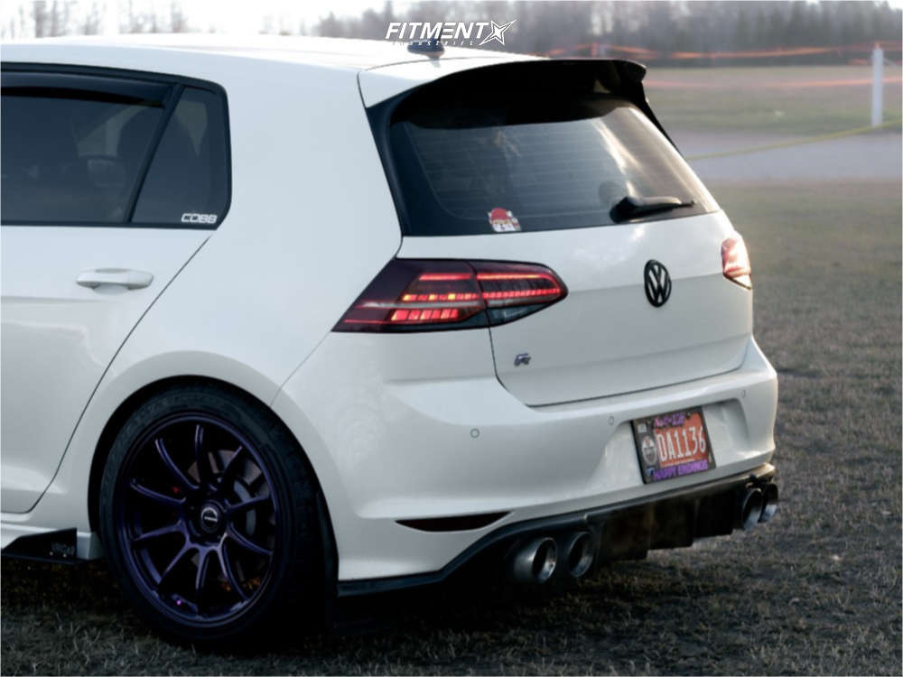 2017 Volkswagen Golf R Base with 18x8.5 Superspeed Rf03rr and Firestone ...