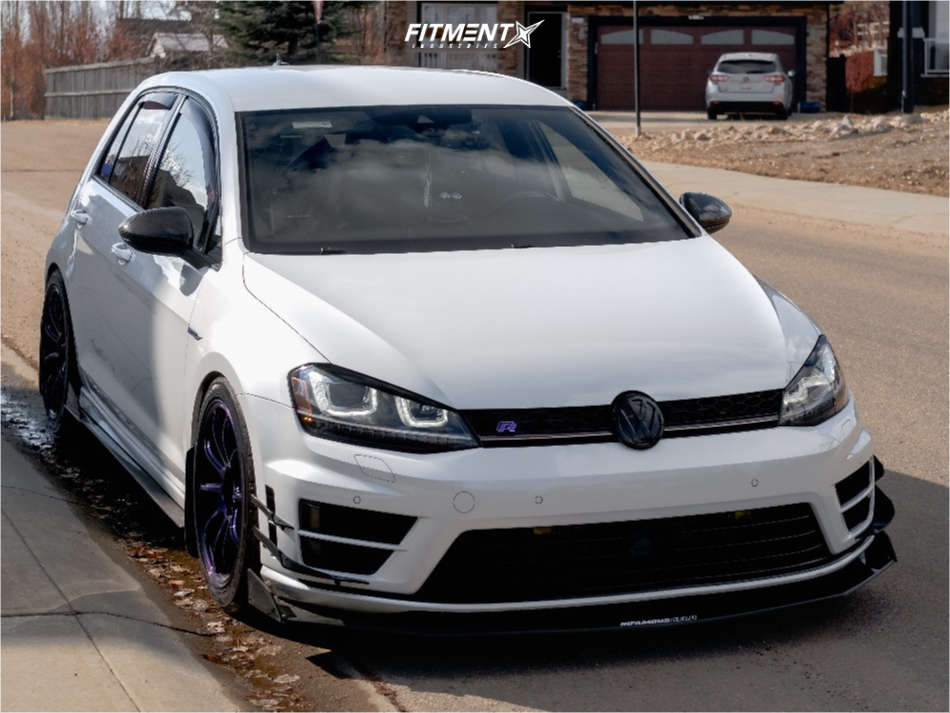 2017 Volkswagen Golf R Base with 18x8.5 Superspeed Rf03rr and Firestone ...