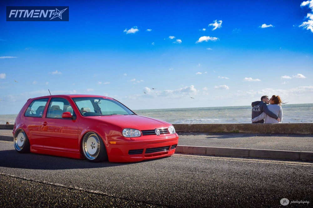 2002 Volkswagen GTI Base with 18x9 Schmidt TH Lines and Hankook 205x40 ...